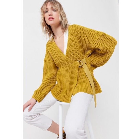 Urban Outfitters | Sweaters | Uo Lola Crossover Belted Cardigan | Poshmark